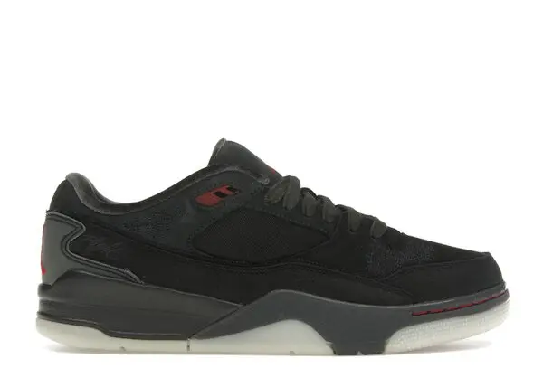 JORDAN Flight Court Who Decides War Bred Sneakers - Black/varsity Red/off Noir