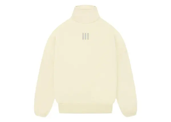 Fear Of God Athletics Heavy Fleece Mockneck - Pale Yellow