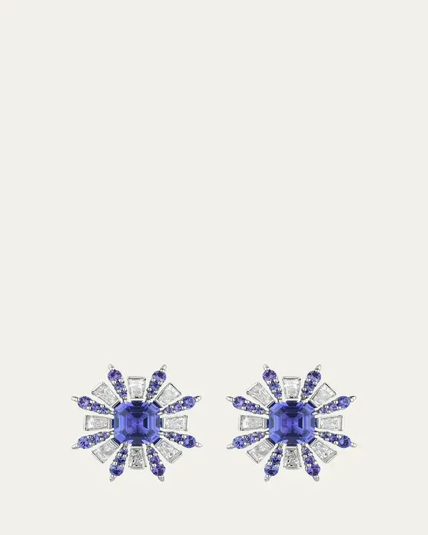 Paul Morelli Retro Burst Stud Earrings