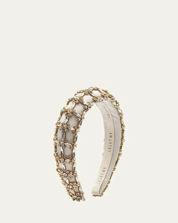 LELET NY Avril Crystal Headband