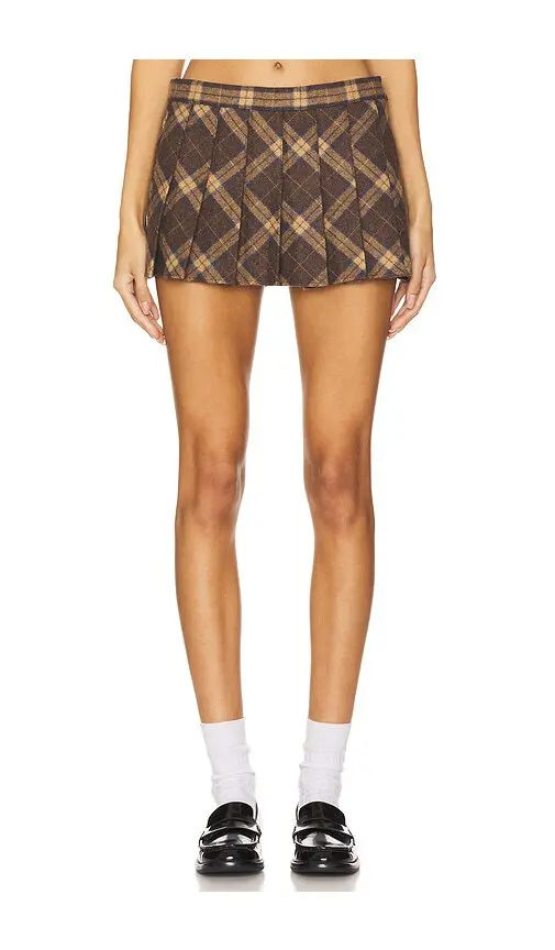 GUIZIO Fairfield Tartan Mini Skirt