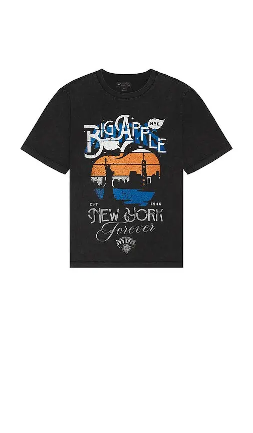 THE WILD COLLECTIVE Big Apple New York Knicks In Charcoal