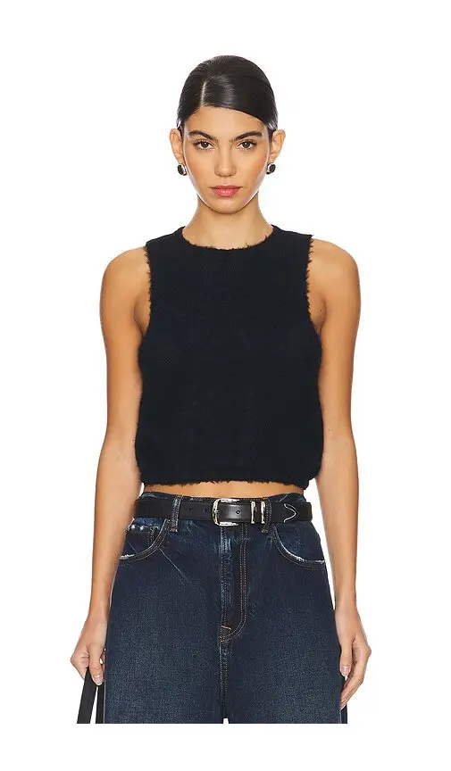 Free People X Intimately Fp Warm Fluff Crop Top