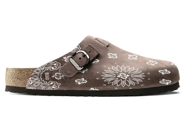 BRAVEST STUDIOS Suede Paisley Clogs