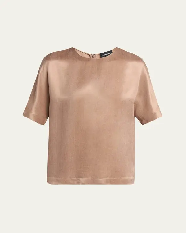 Giorgio Armani Viscose-blend Top