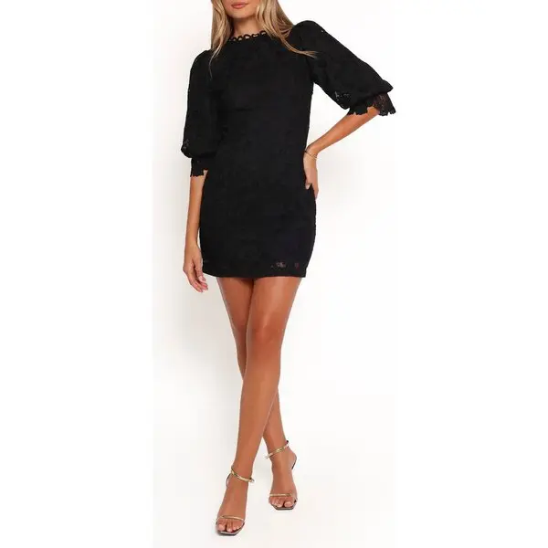 PETAL & PUP Catherine Lace Mini Dress