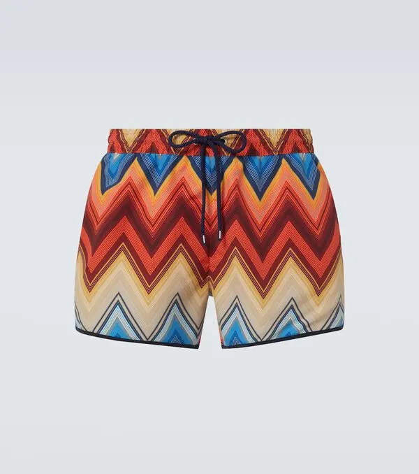 Missoni Zigzag Swim Shorts - Multicoloured