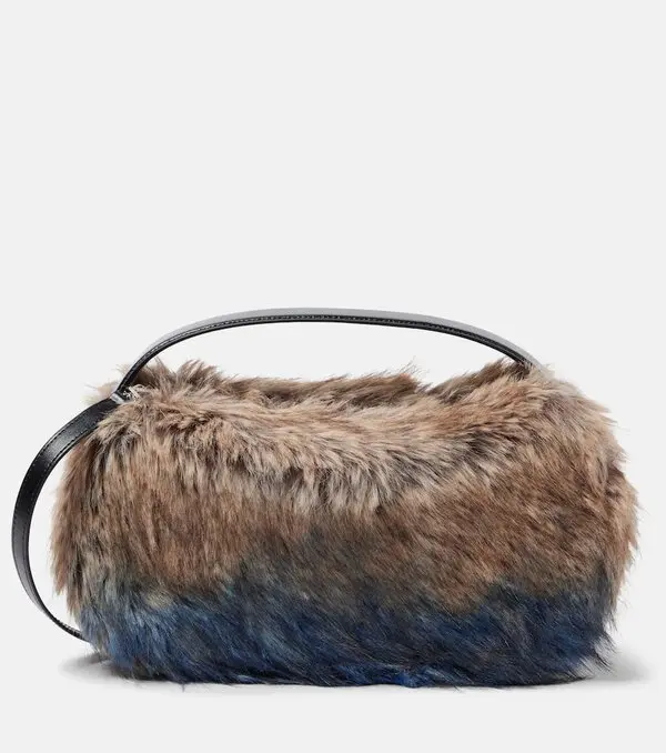 Coperni Sound Swipe Leather Shoulder Bag