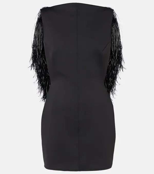David Koma Fringed Minidress