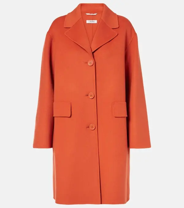 Max Mara Single-breasted Wool Coat