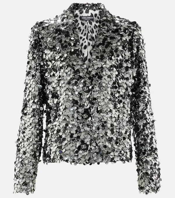 Dolce & Gabbana Sequined Blazer