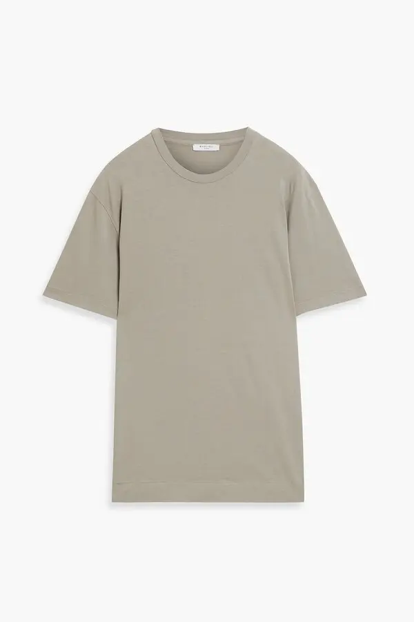 Boglioli Cottonjersey Tshirt - Mushroom