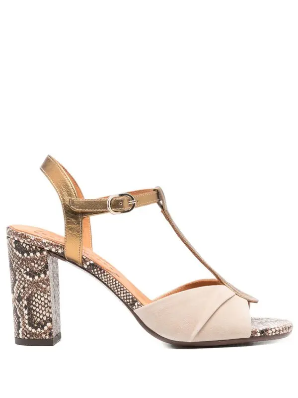 Chie Mihara 90mm Biagio Sandals - Neutrals