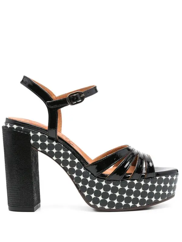 Chie Mihara 120mm Jynko Sandals - Black