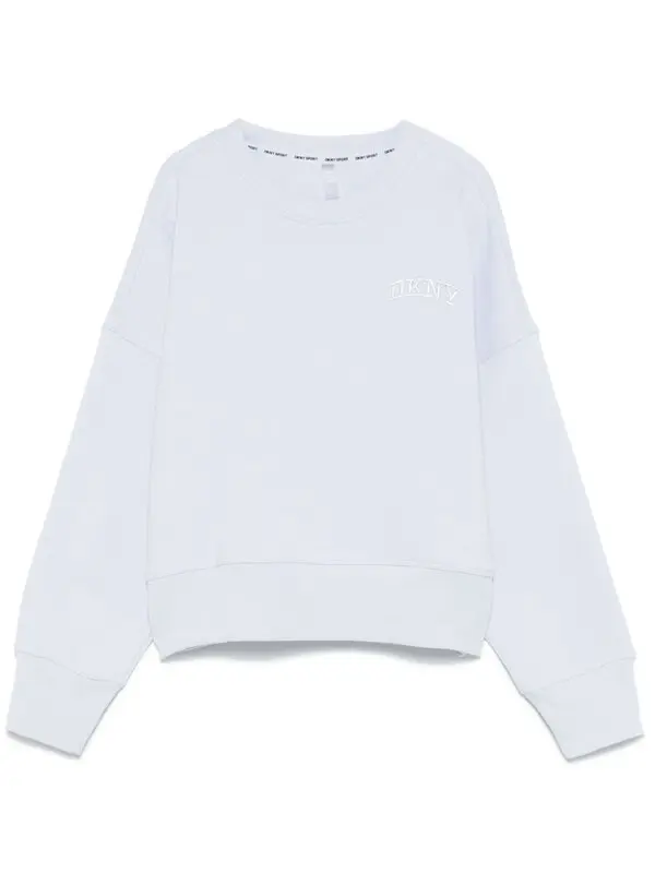 Dkny Embroidered Sweatshirt - Blue