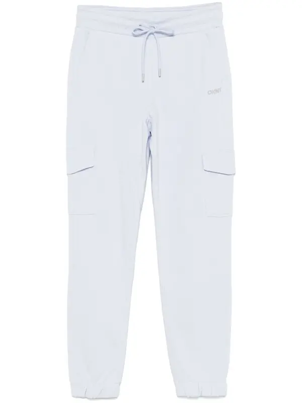 Dkny Studded Logo Track Pants - Blue