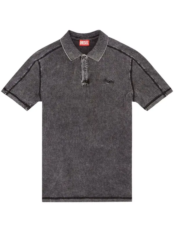 Diesel T-swind-r1 Polo Top - Grey