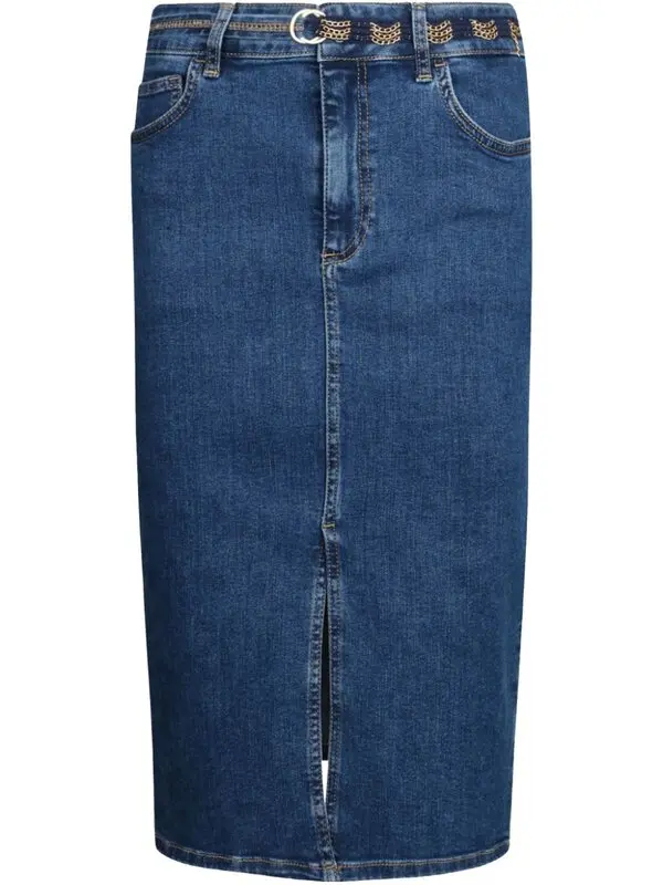 Liu Jo Denim Midi Skirt