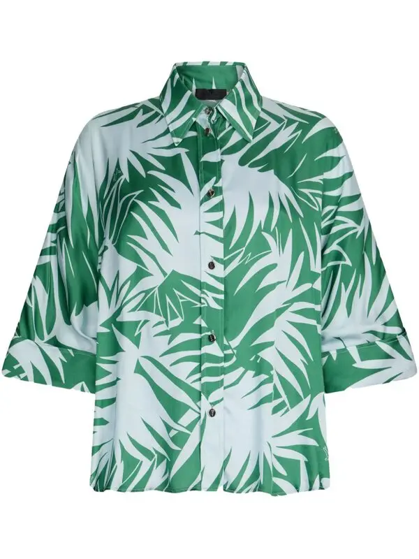 Liu Jo Printed Satin Shirt