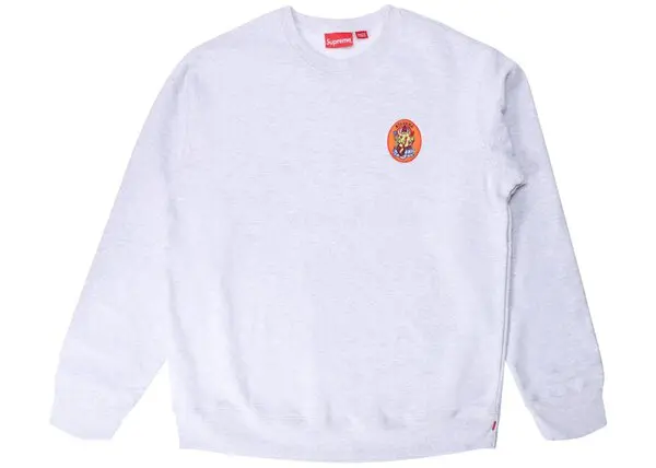 Supreme Ganesh Crewneck Sweatshirt - Ash Grey