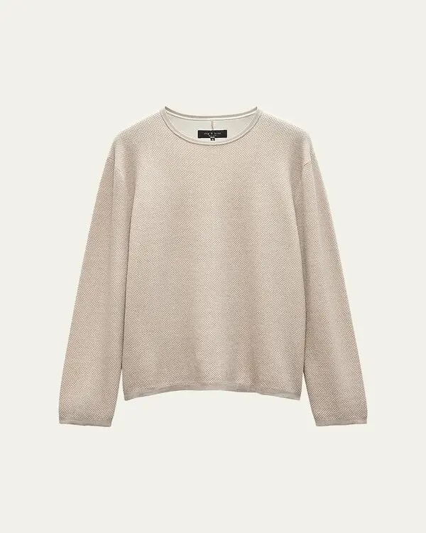 Rag & Bone Bennet Textured Sweatshirt