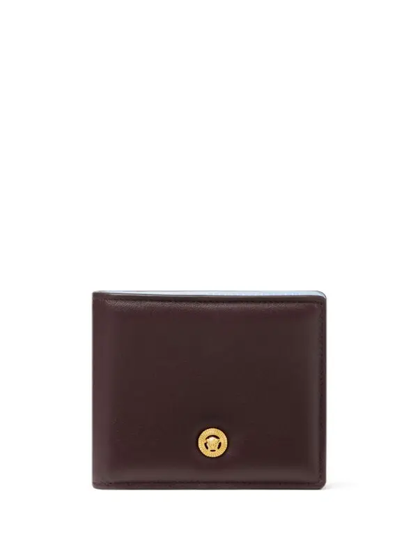 Versace Medusa Biggie Bi-fold Wallet - Brown