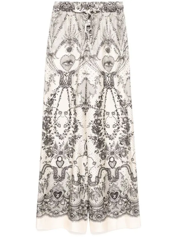 Zimmermann Crush Draw Waist Trousers