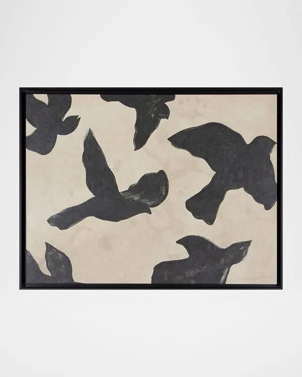 SHADOW CATCHERS Antique Flock I" Framed Giclee