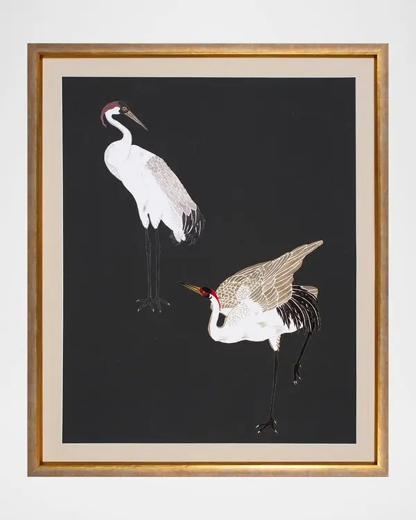 SHADOW CATCHERS Night Tango Ii" Framed Giclee Melissa Wang