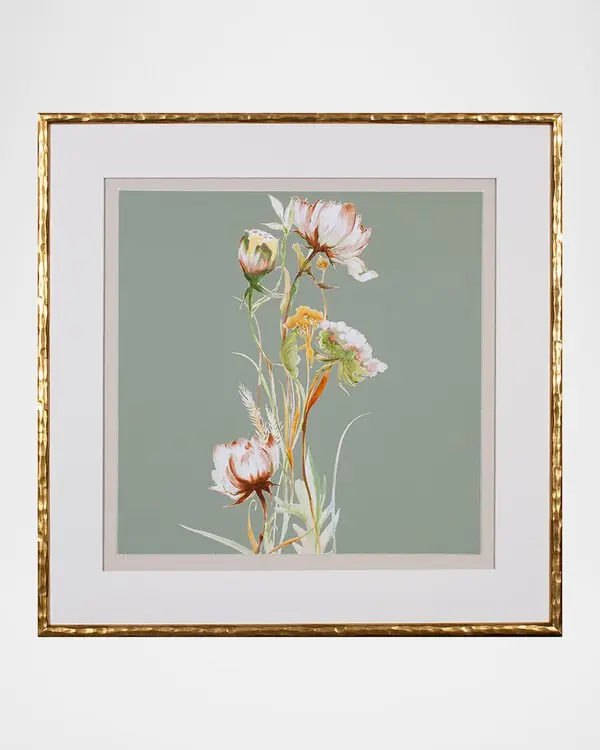 SHADOW CATCHERS Green Botana I" Framed Giclee