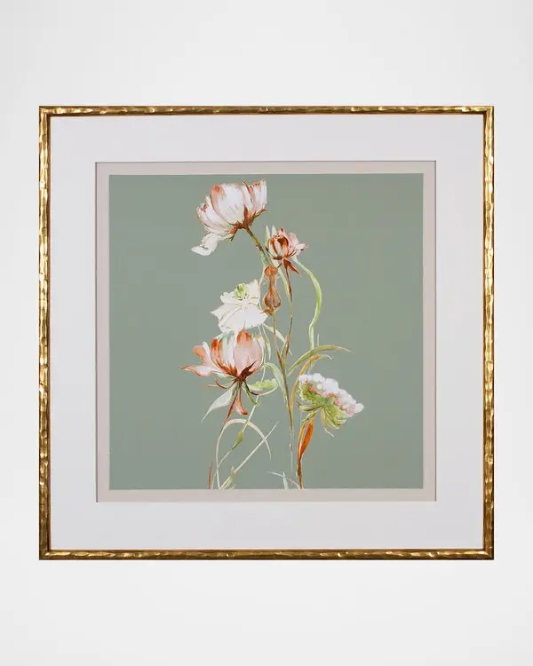 SHADOW CATCHERS Green Botana Ii" Framed Giclee