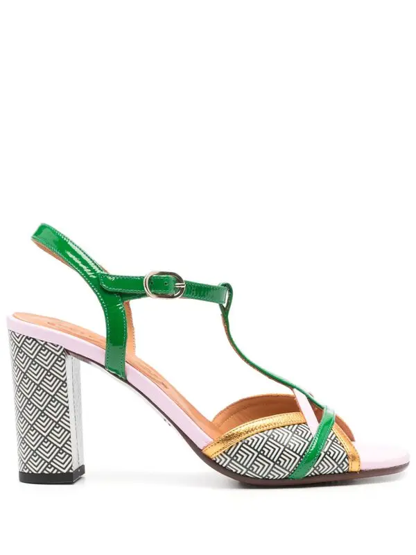 Chie Mihara 85mm Bejoi Sandals - Green