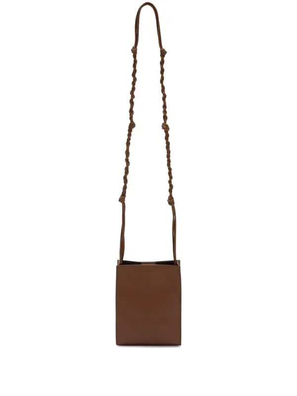 JIL SANDER Small Tangle Shoulder Bag - Brown