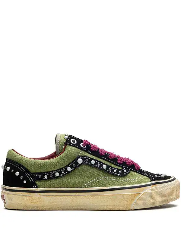 Vans X Satoshi Nakamoto Old Skool 36 Sneakers - Green