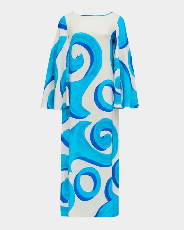 Themis Z Urania Open-back Long Caftan