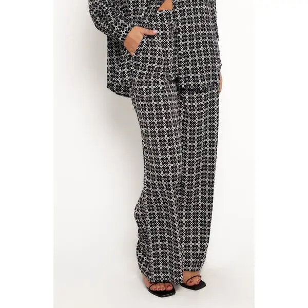 PETAL & PUP Haddie Geo Floral Pants