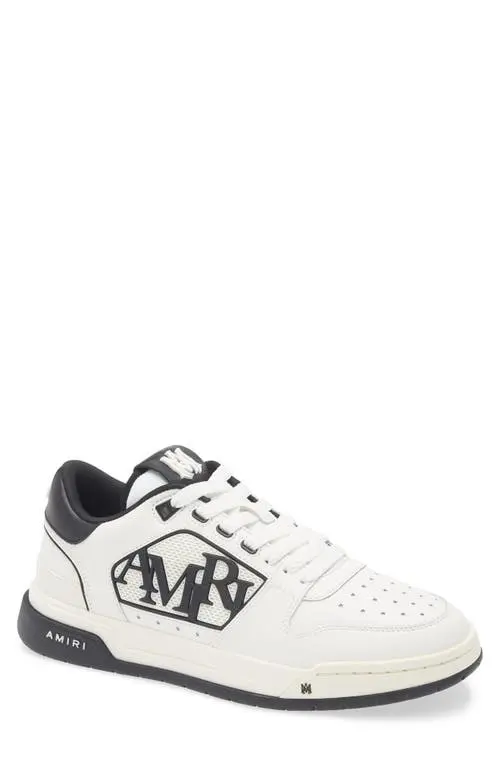 Amiri Classic Low Top Sneakers - White Black