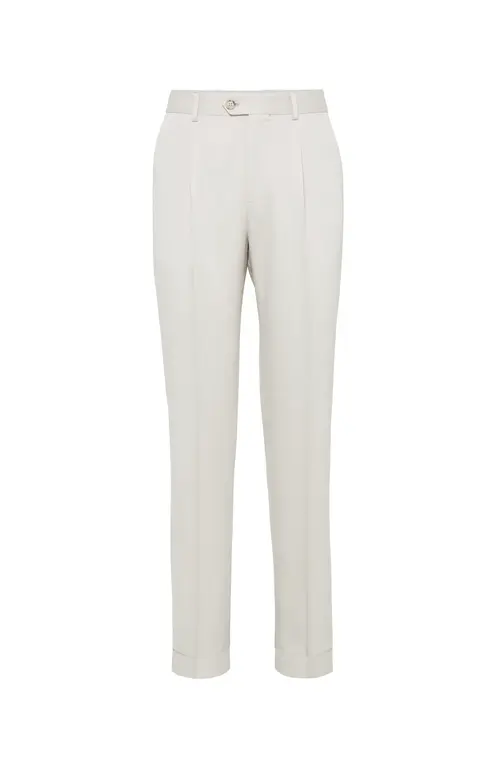 Brunello Cucinelli Twill Trousers - Yuta