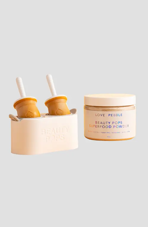 LOVE AND PEBBLE Beauty Pops Glow Enzyme Frozen Mask Kit