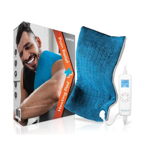 SERENELIFE Home Comfort Heating Pad With Digital Controller