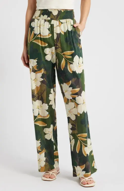 Rails Brendon Floral Wide-leg Pants