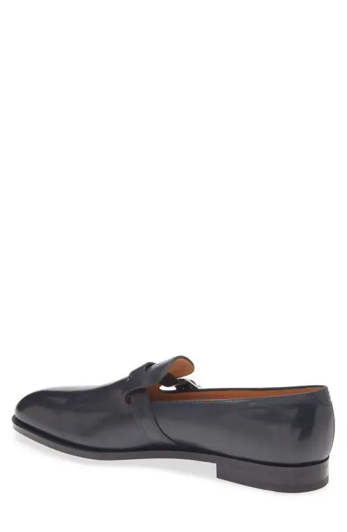 John Lobb Delano Ii Buckle Loafer - Midnight
