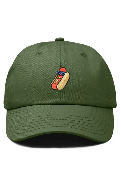 DALIX Dog Days Embroidered Cap - Olive