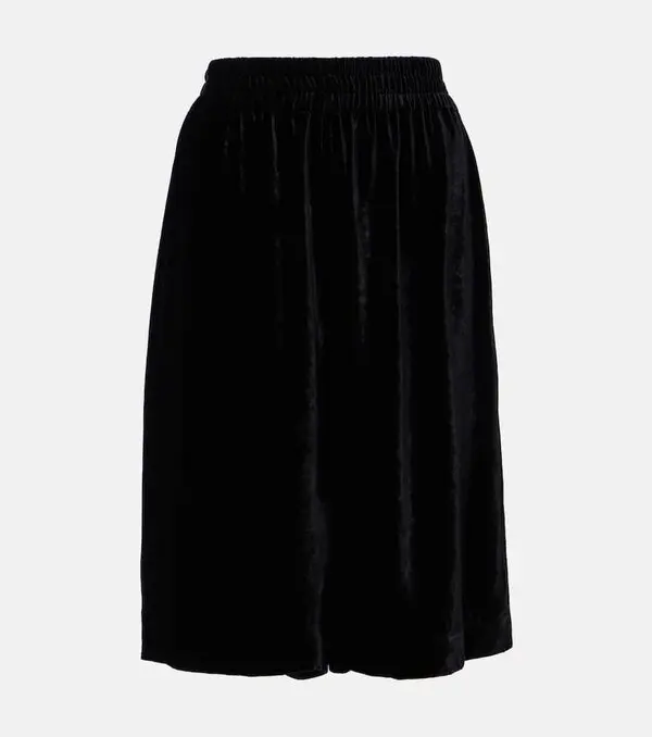 Chloé Velvet Bermuda Shorts