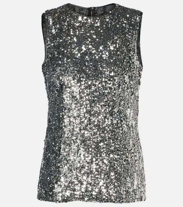 Dolce & Gabbana Sequined Top