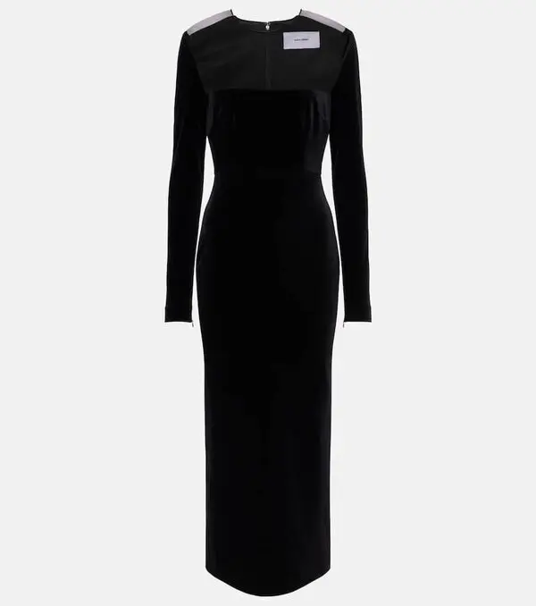 Alex Perry Velvet Minidress