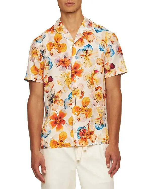 Orlebar Brown Hibbert Oshibana Camp Shirt
