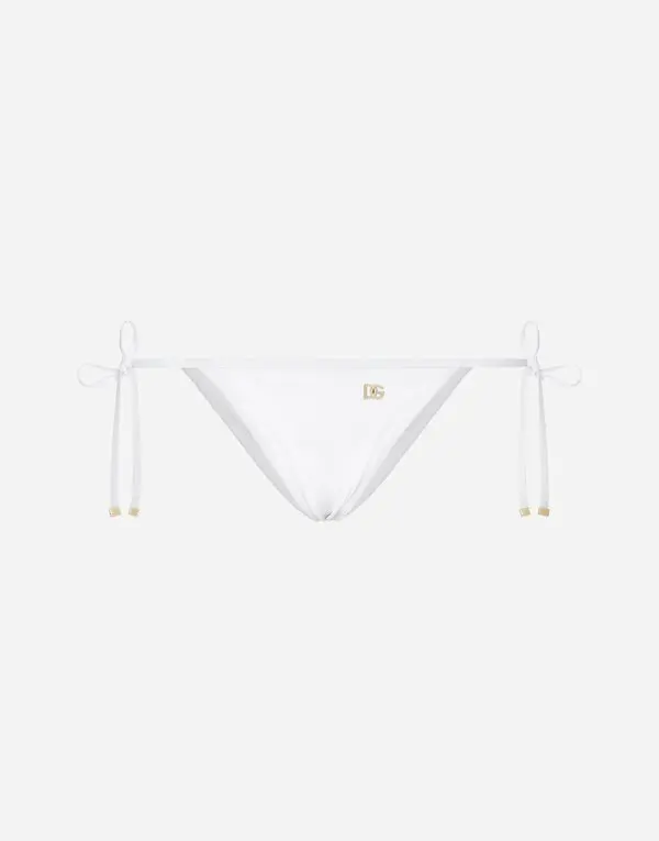 Dolce & Gabbana Tanga Bikini Bottom - White