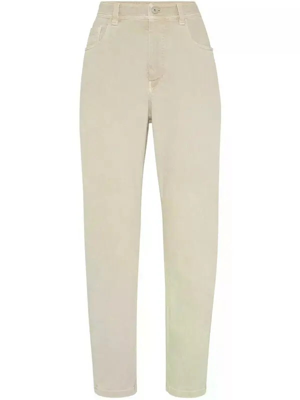 Brunello Cucinelli Tapered Jeans - Neutrals