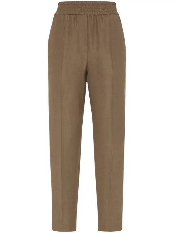 Brunello Cucinelli Pull-on Trousers - Brown